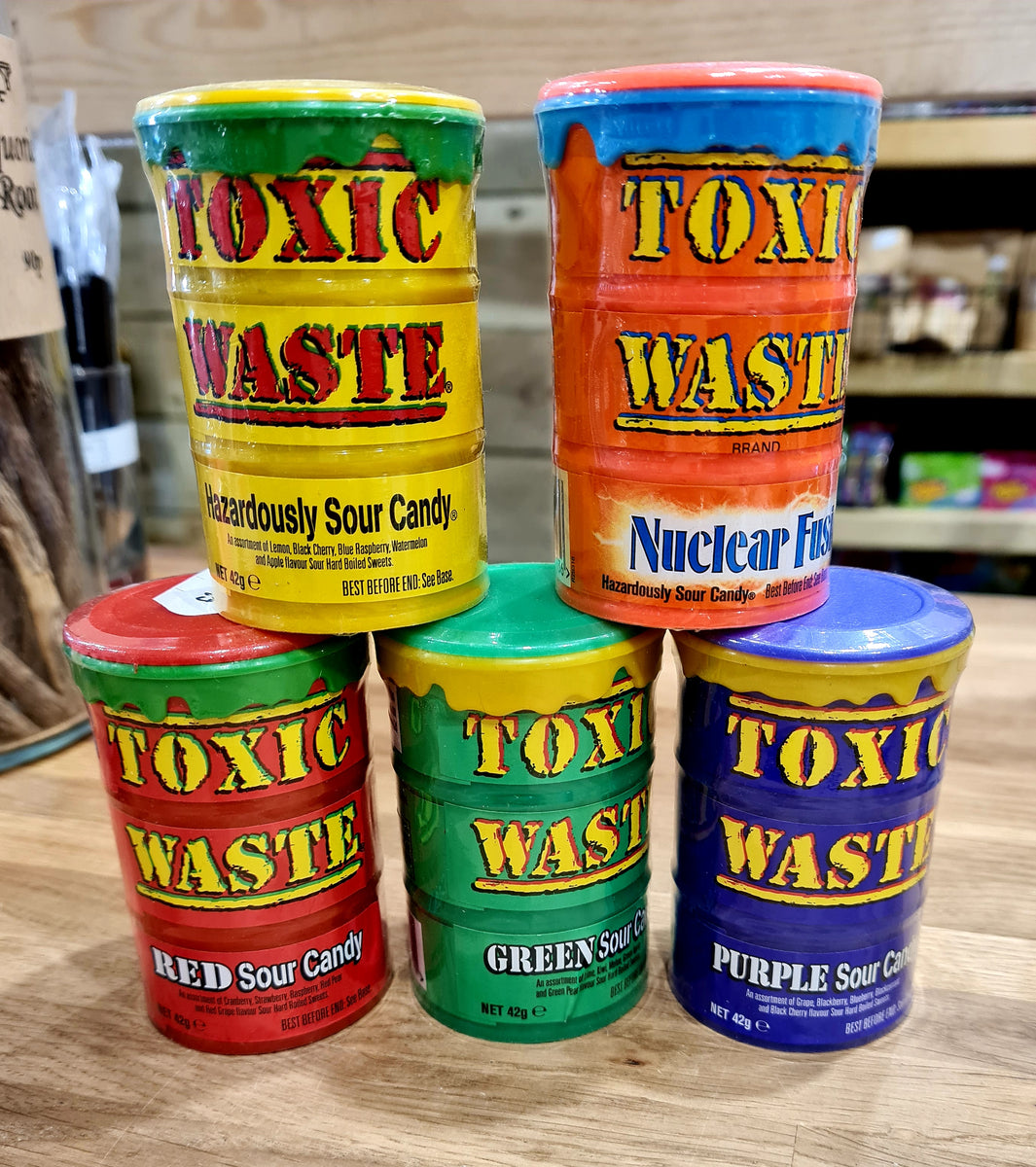 Green Toxic Waste – The Sweet Shop Kirkby Lonsdale